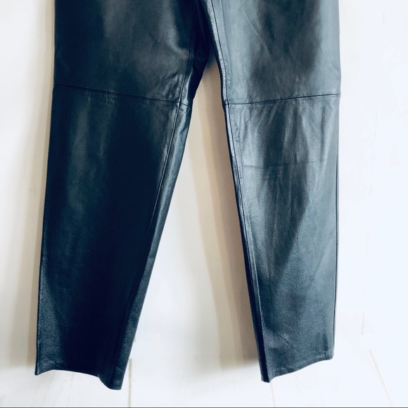 Lew Magram | Pants & Jumpsuits | Vintage Lew Magram Black Leather Pants ...